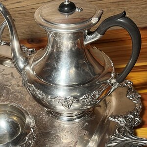 EP Cooper, BM Mounts Victorian Plate No. Grape Style - 5 Piece Tea ...