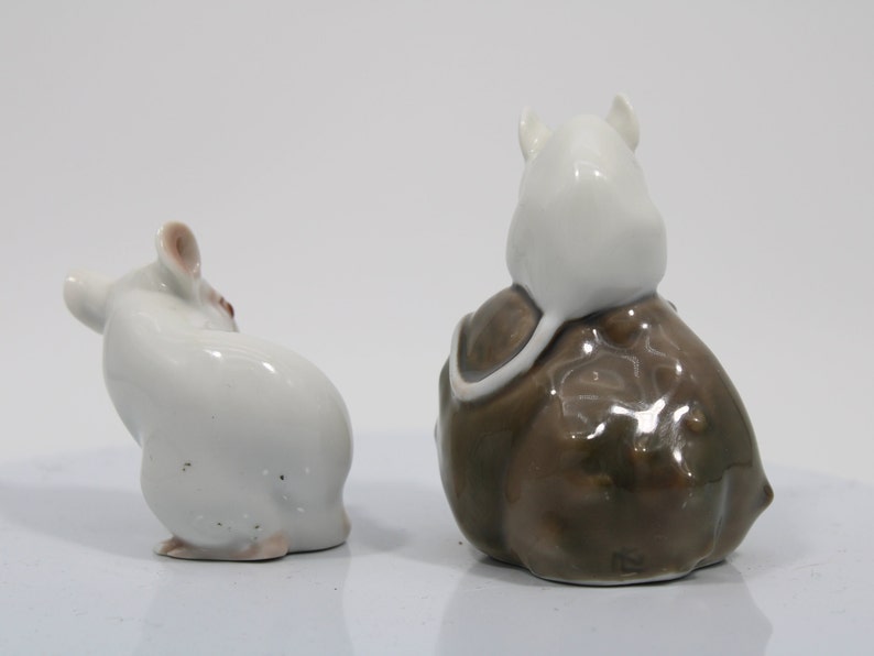 Royal Copenhagen Porcelain Figurines Made in Denmark Mouse on Chestnut ...