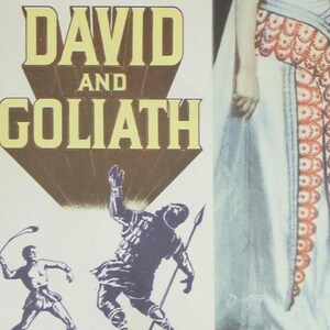 David and Goliath Lobby Card #5 1961 11x14 Orson Wells Eleonora Rossi ...