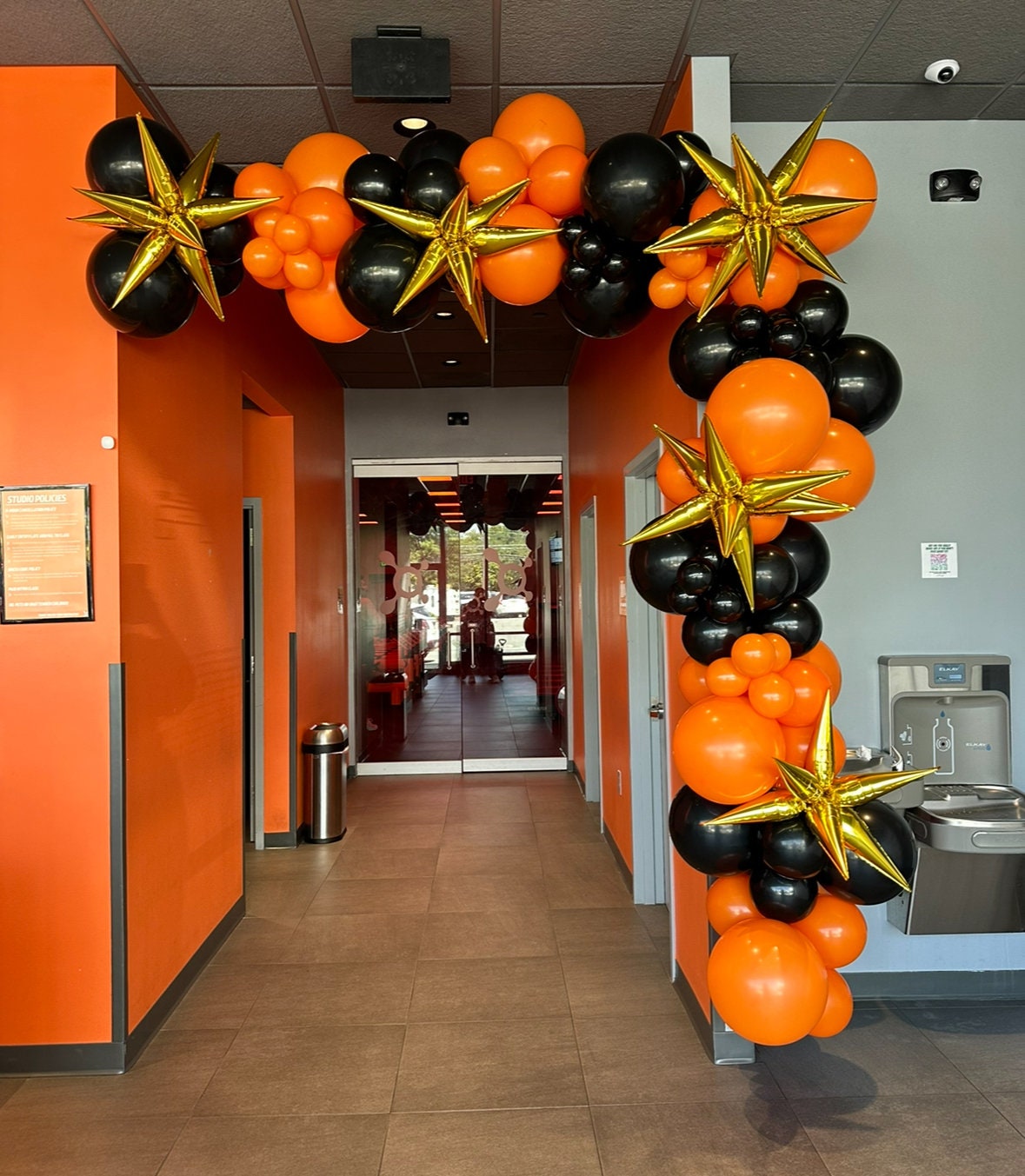 Black and Orange Arch Kit Balloon Arch Balloon Garland Corporate ...
