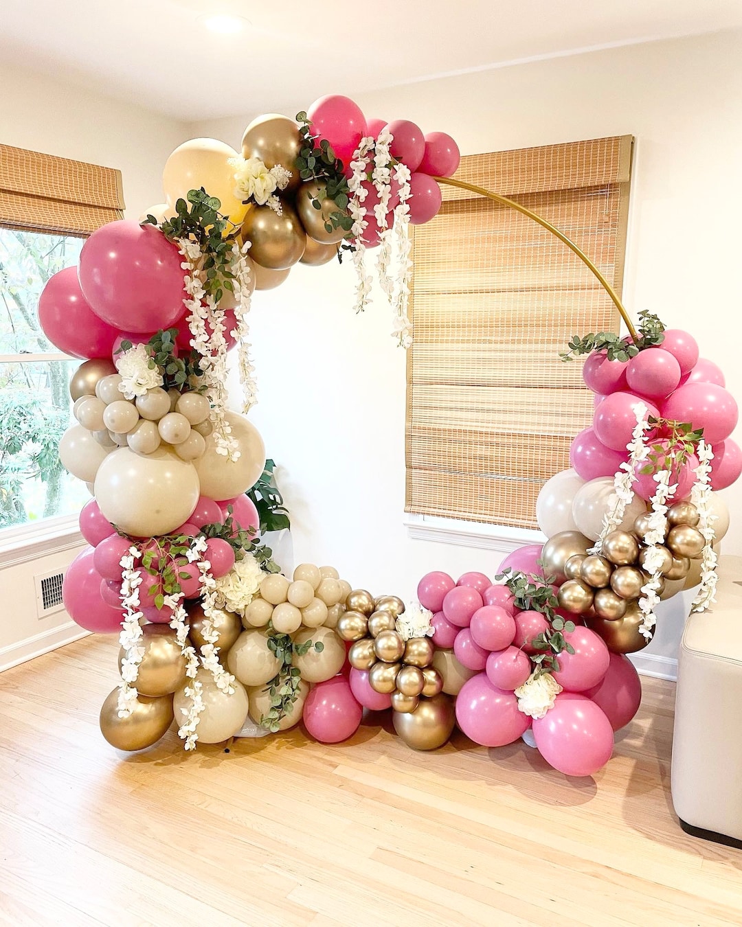 Boho Blush Balloon Arch Kit | Neutral Balloon Arch | Baby Shower ...