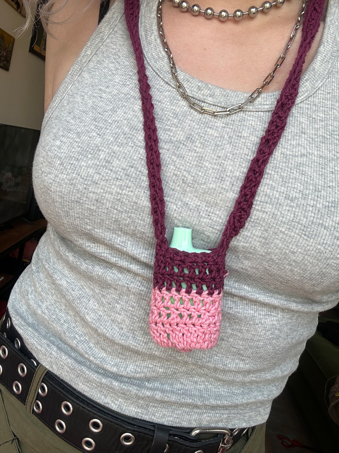 Crochet Vape Holder With Keychain or Lanyard **PATTERN ONLY** - Etsy