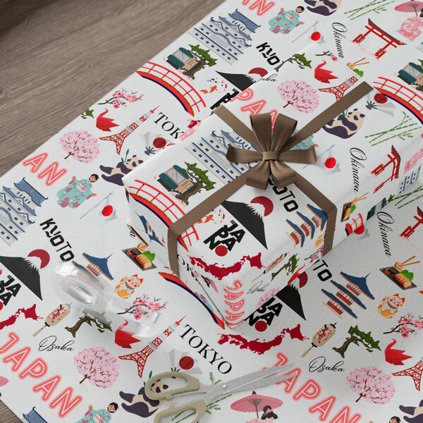 Japanese Wrapping Paper - Etsy