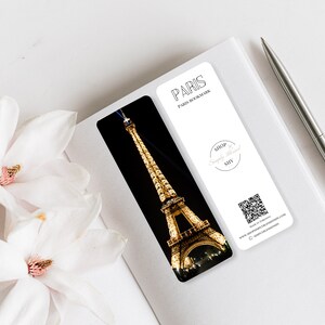 Paris Bookmarks, Set of 3 Bookmarks, Paris Bookmark Set, Travel Themed ...