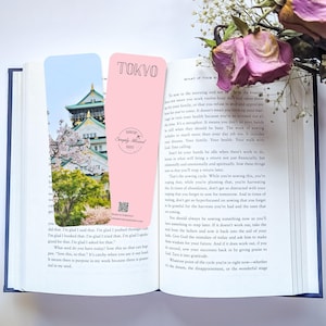 Japan Bookmarks, Colourful Bookmark Set, Tokyo Japan Bookmark, Travel ...