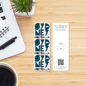 Sydney Bookmarks, Bookmark Set, Laminated Sydney Bookmarks, Travel ...