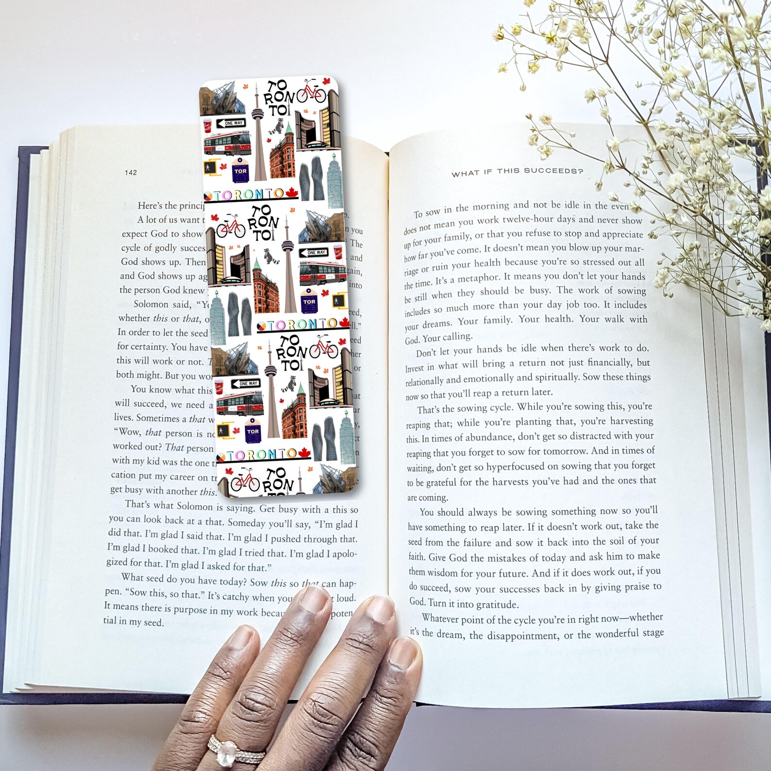Toronto Bookmark, Laminated Toronto Bookmark, Travel Gift, Toronto ...