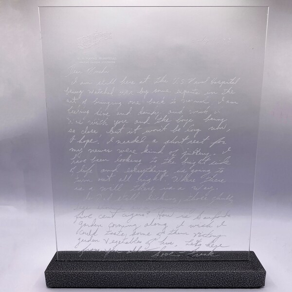 Custom Handwriting Sign - Etsy