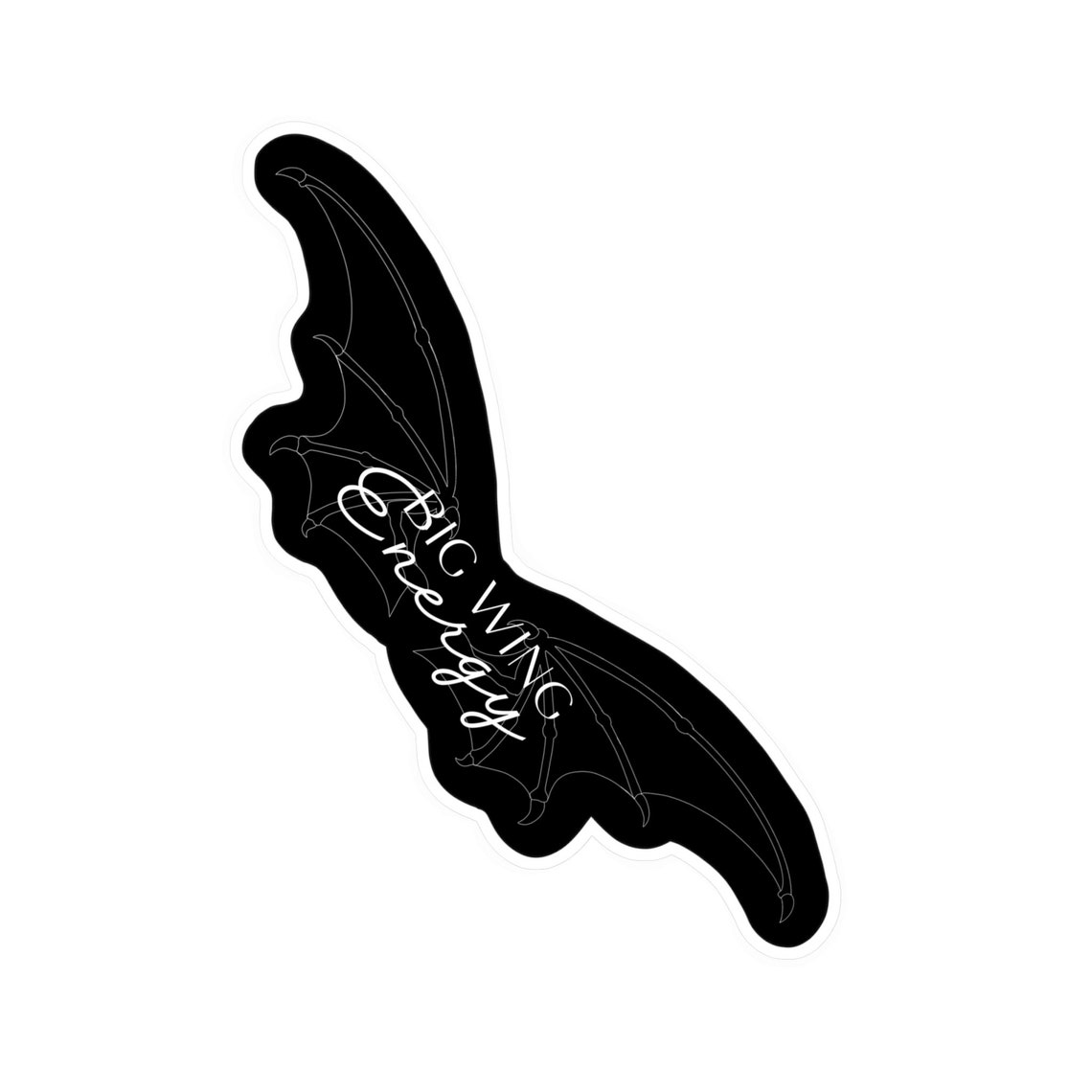 Big Wing Energy Vinyl Decals - Etsy