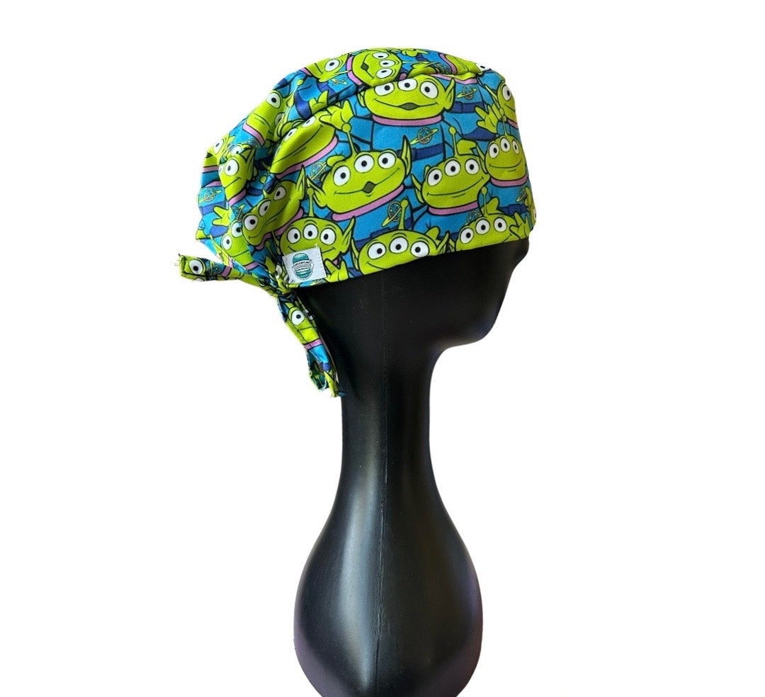 Toy Story Aliens Surgical Cap - Nurse Scrubs - Dental Surgical Cap ...