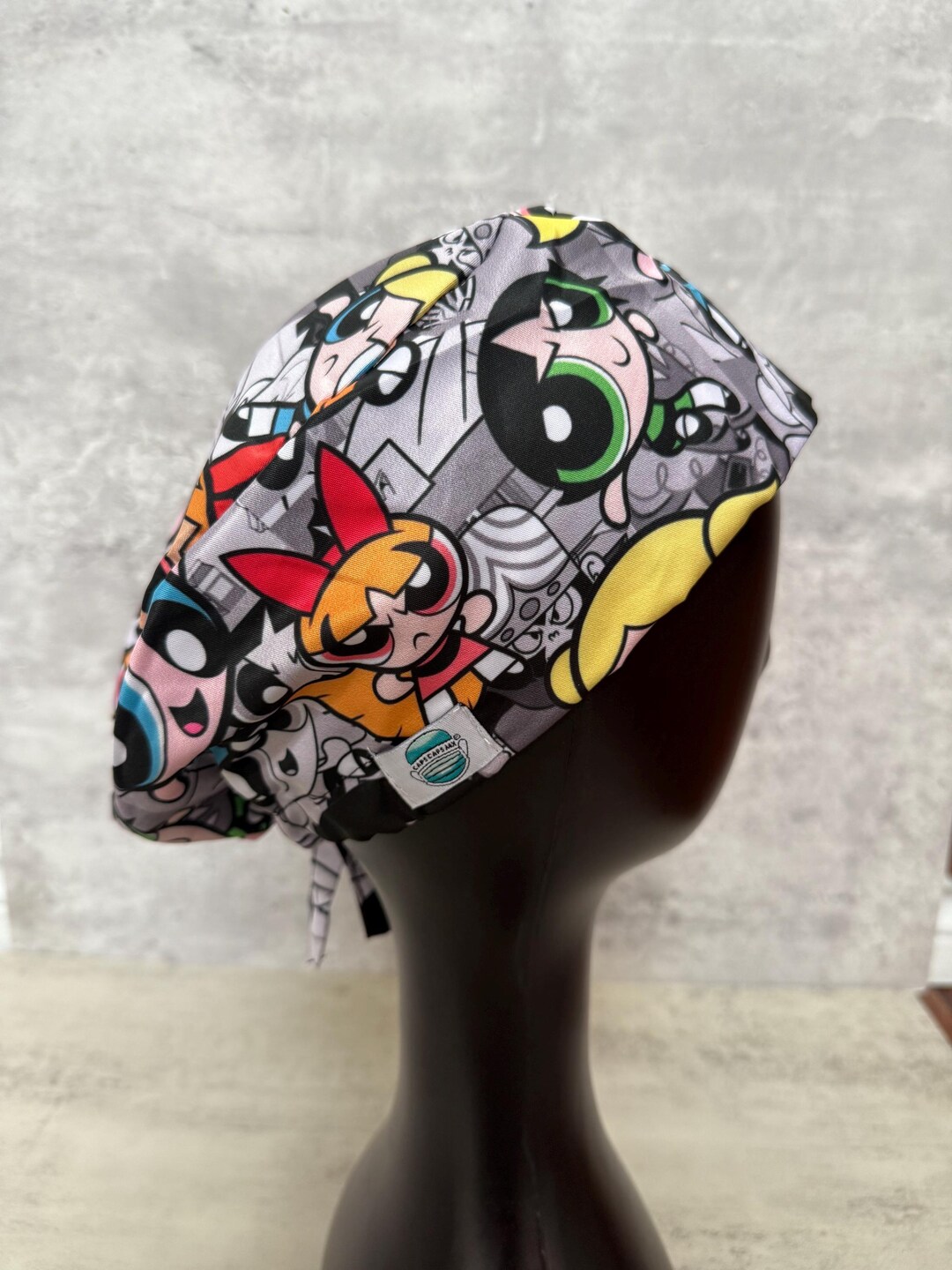 Powerpuff Girls Scrub Cap - Adjustable, Fluid Resistant - Etsy