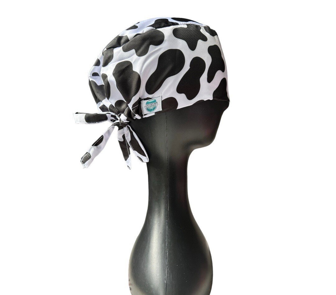 Cow Animal Western Print Surgical Cap - Scrub Cap - Medical Wear - Etsy