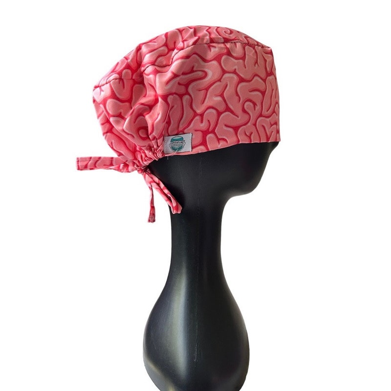 Christmas Brain Scrub Cap - Etsy