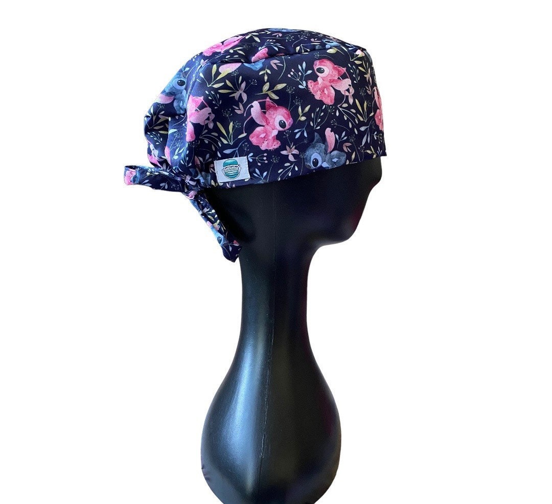 Lilo and Stitch, Stitch Surgical Cap Nurse Scrubs Cap Dental Surgical ...