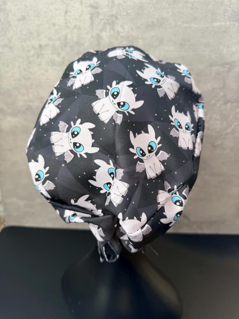 How to Train Your Dragon Light Fury - Scrub Caps - Nurse Scrubs Cap ...
