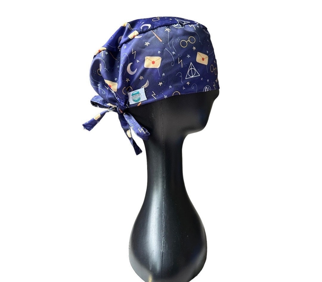 Harry Potter Surgical Caps - Scrub Caps Pediatric Scrub - Nurse Scrubs ...