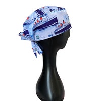Derek Greys Anatomy Inspired Scrub Cap Ferry Boats Scrub Hat - Etsy