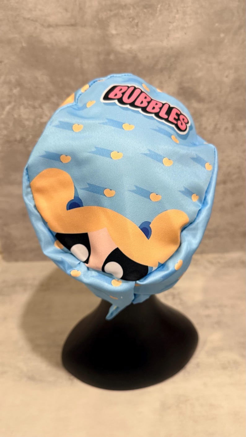 The Powerpuff Girls - Bubbles 3 - Scrub Caps - Nurse Scrubs Cap ...