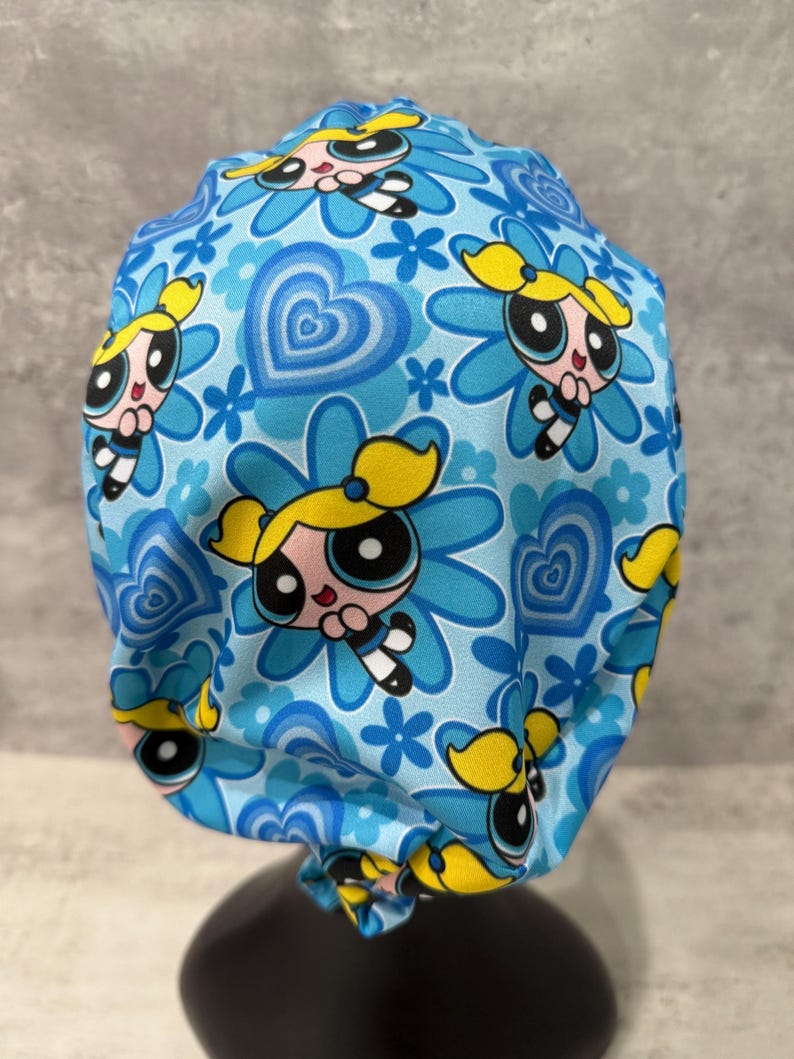Powerpuff Girls Bubbles 2 Scrub Cap – Unisex Medical Surgical Hat - Etsy