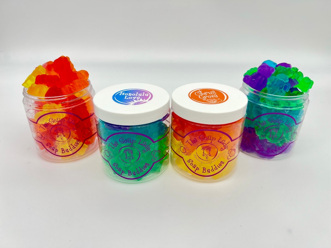 Gummy Bear Soaps, Kid Soap, Party Favors, Birthday Present, Natural ...
