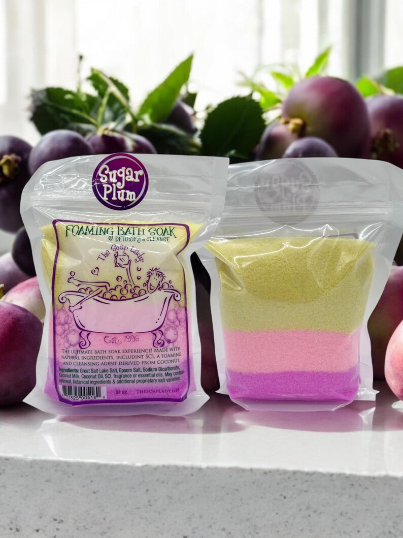 Foaming Bath Salts, Bath Salt Soak, Foaming Bath Salts, Moisturizing ...