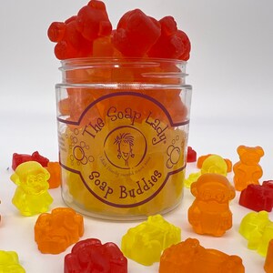 Gummy Bear Soaps, Kid Soap, Party Favors, Birthday Present, Natural ...