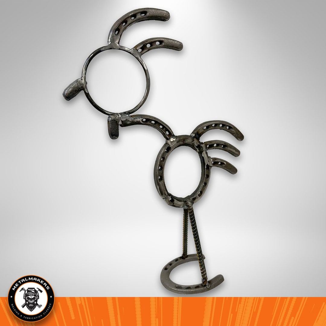 Horseshoe Rooster DIY Welding Kit Learn to Weld Practice - Etsy