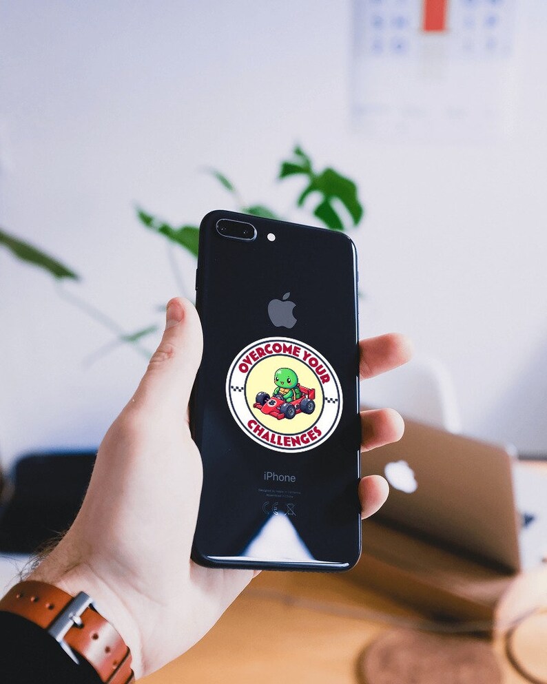 Overcome Your Challenges Sticker - Etsy