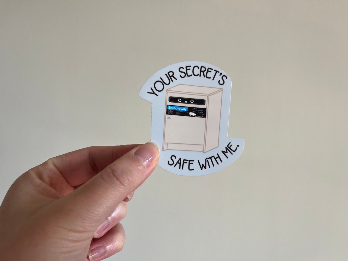 Pharmacy Sticker- Secret Keeping Shredder - Pharmacist, Pharmacy Tech ...