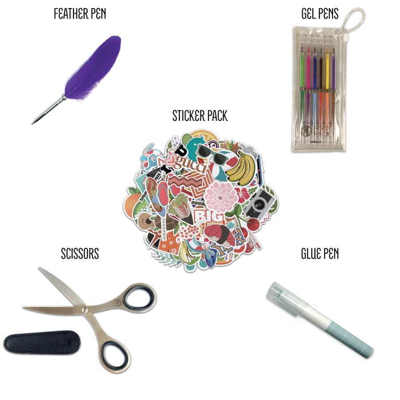 Friendship Bracelet Pen Pal Pack | Creative Letter Writing Kit | Snail ...