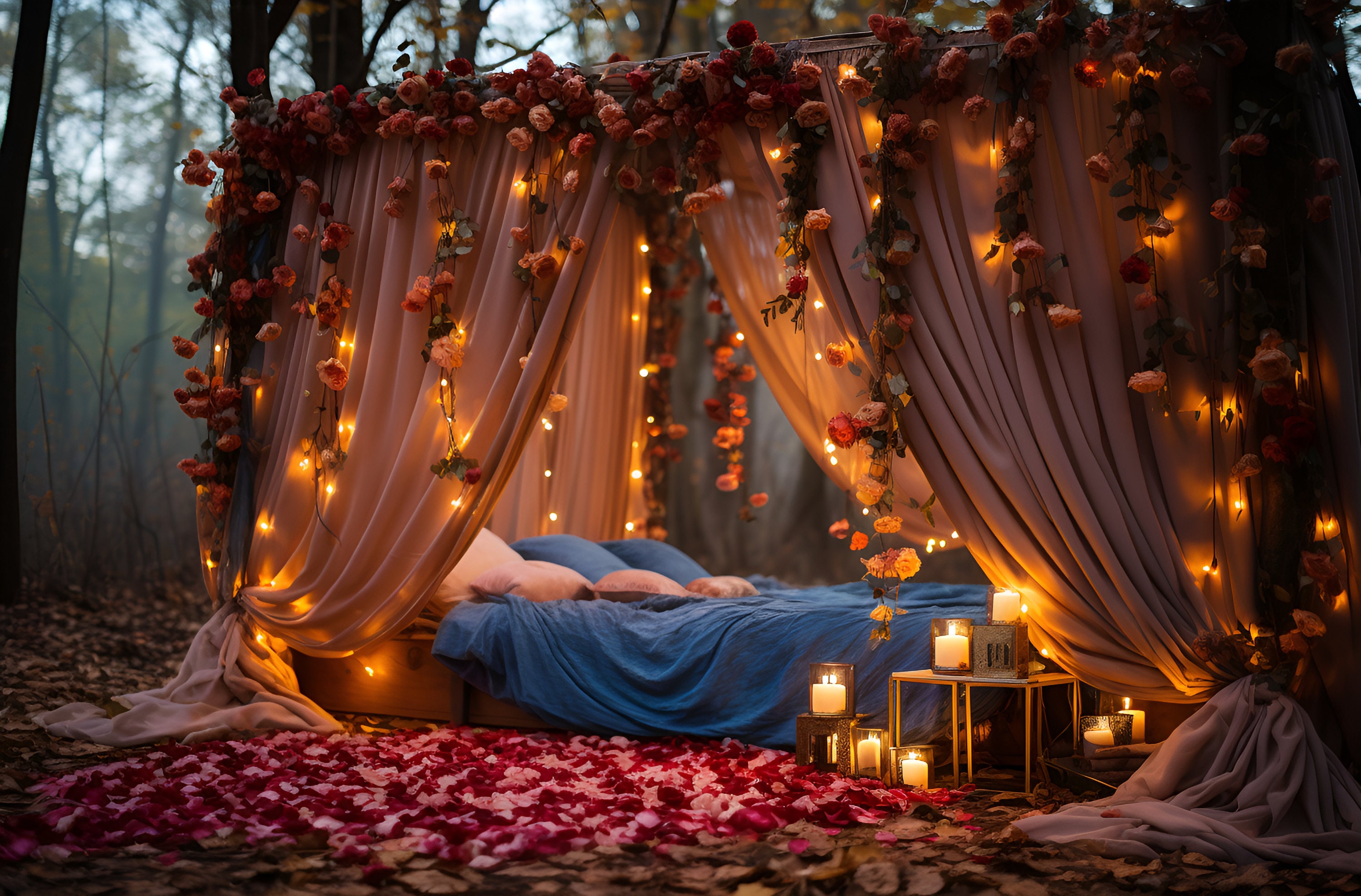 10 Fall Wedding Ideas, Digital Backdrop, Curtains Party Decor ...