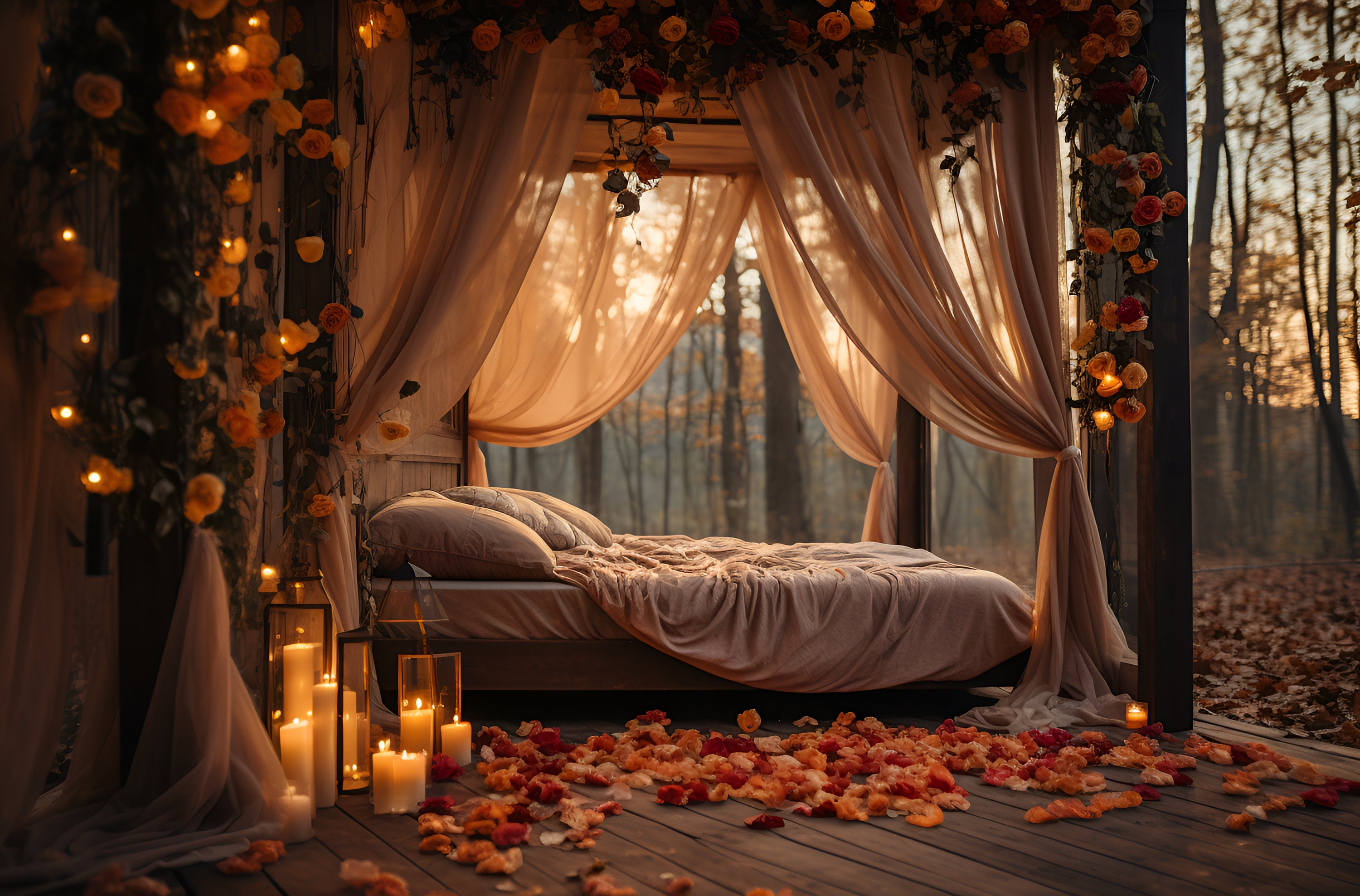 10 Fall Wedding Ideas, Digital Backdrop, Curtains Party Decor ...