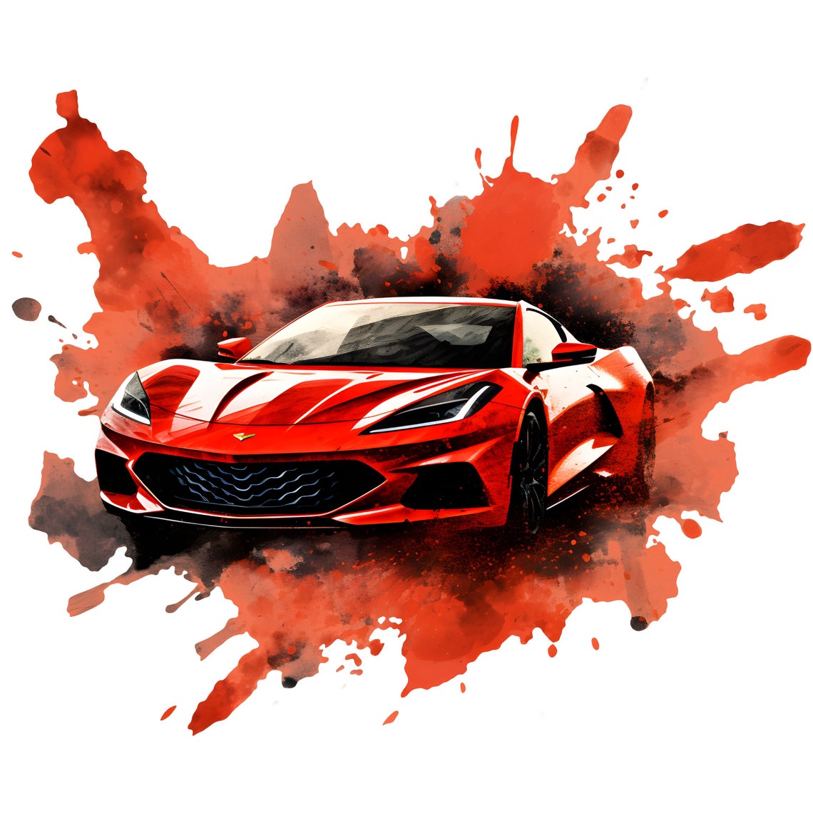 Supercar Clip Art PNG, SVG, Digital Download, Extreme Vehicle, T-shirt ...