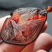 Amber Pendant Crow - Etsy