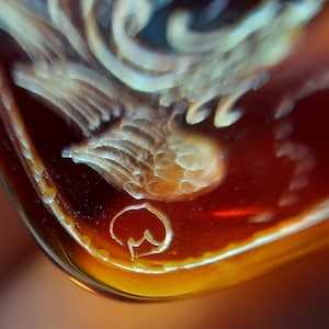Amber Pendant Phoenix - Etsy