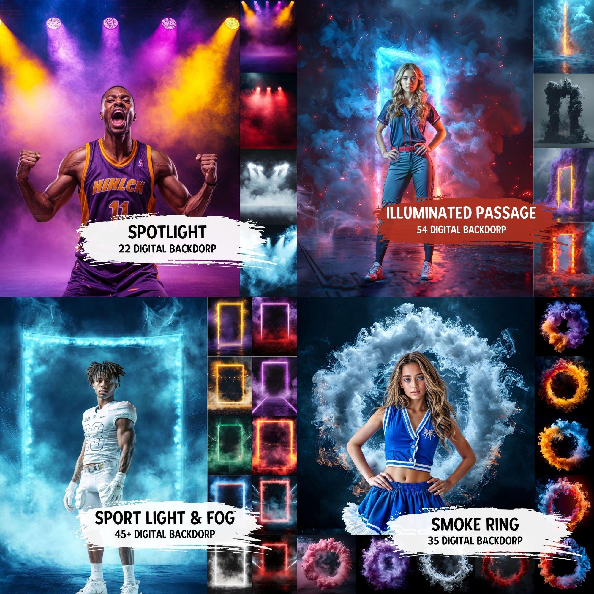 1300+ Ultra Mega Sports Backgrounds & Digital Backdrops | Baseball ...