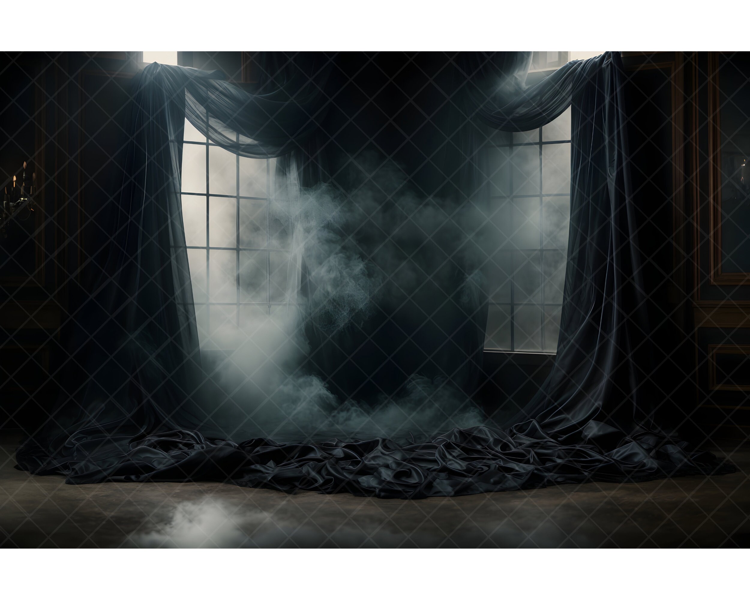 65 Digital Bundle Curtain Backdrop, Breathtaking Dreamy Sheer Curtain ...