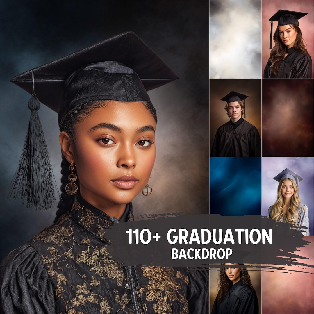 Graduation Backdrops Photo Digital Templates | Graduation Fine Art ...