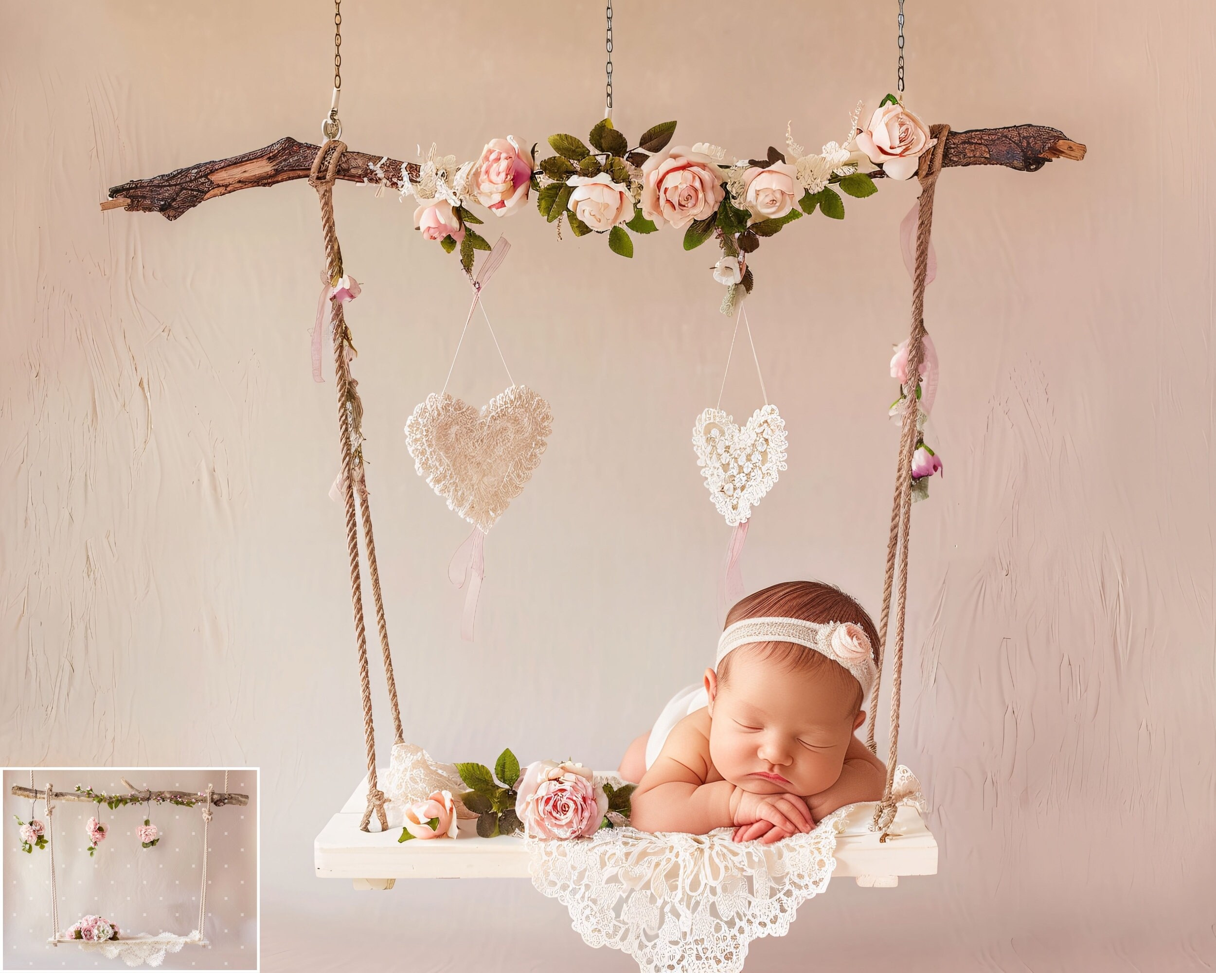 24 Swing Newborn Backdrops Digital Photography, Swing Composite Newborn ...