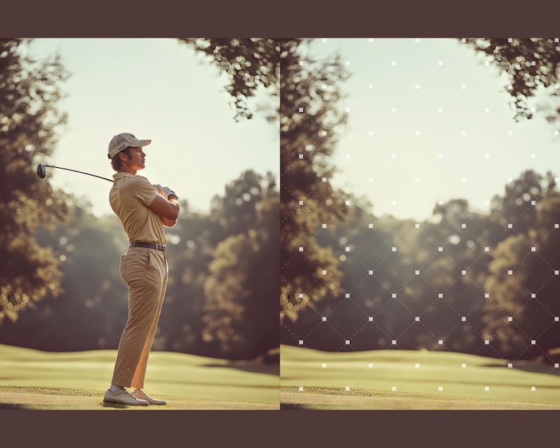 Sport Golf Photography Overlays and Backdrops, Golf Background, Digital ...