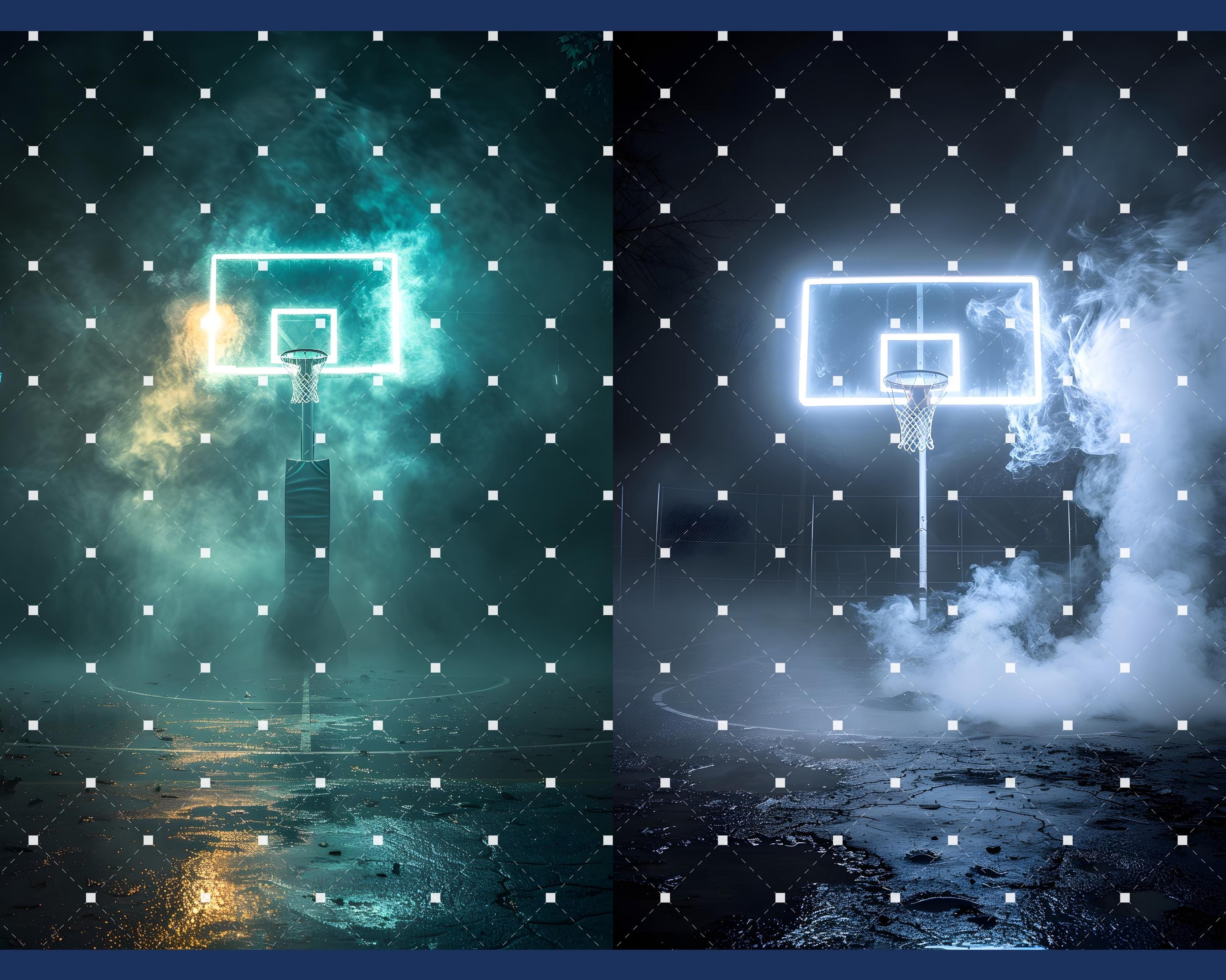 Basketball Digital Backdrop for Sports Photography School Basketball ...