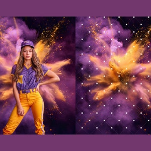 125 Color Bombs Digital Backdrops School Color Explosion Photography ...