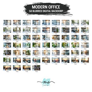 58 Modern Office Digital Backdrops for Professional Headshots Business ...
