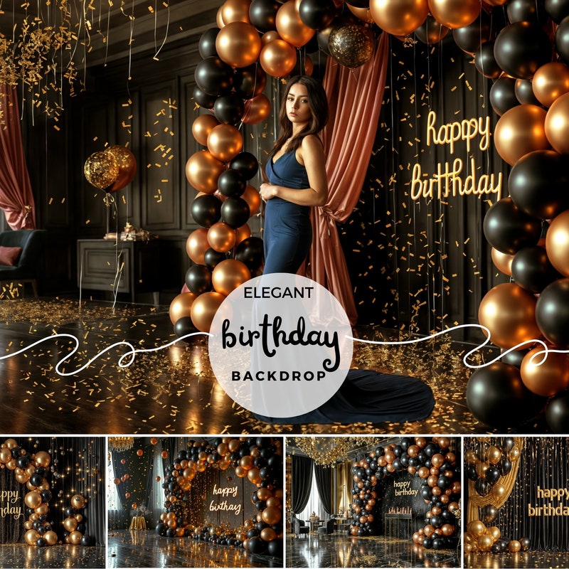 Birthday Backdrop - Etsy