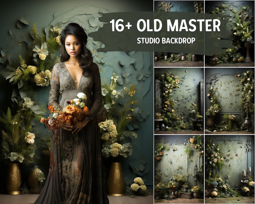 Old Master Portrait Studio Backdrops, Studio Overlays Digital Fine Art ...