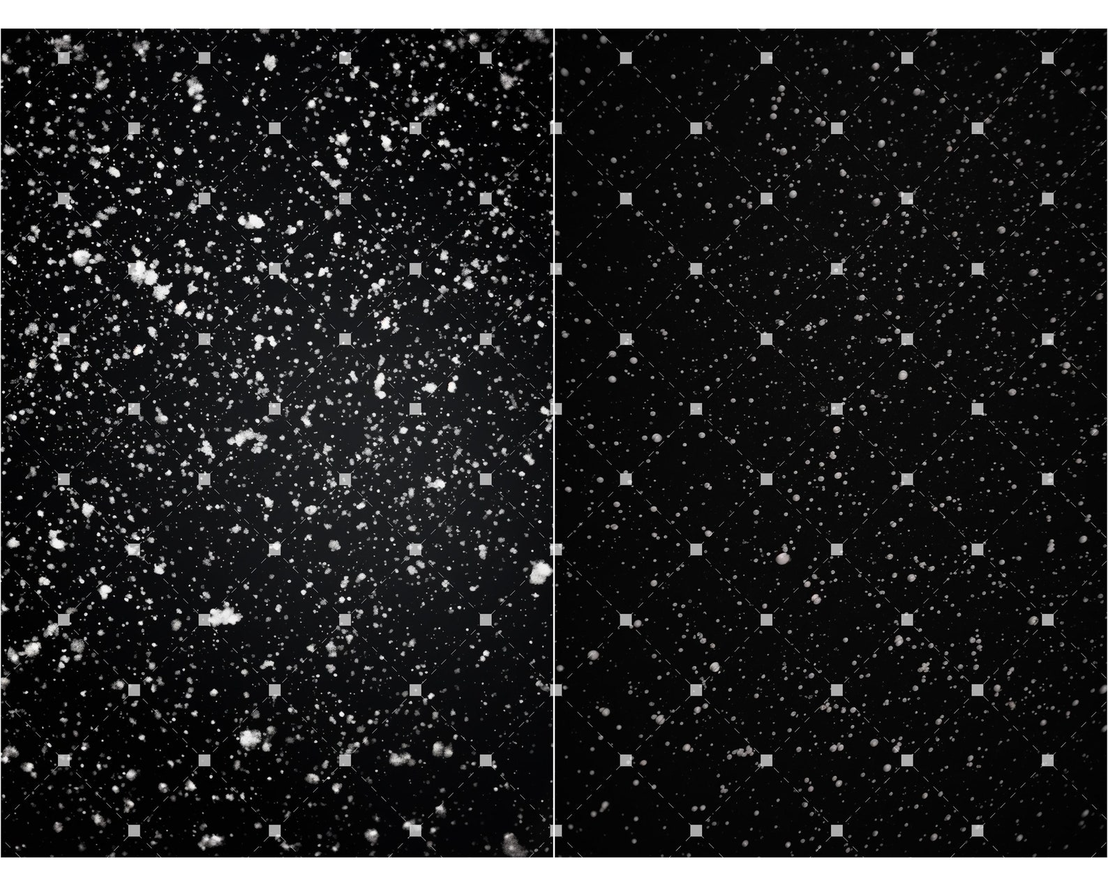 70 Realistic Falling Snow Photoshop Overlays, Christmas Snowflakes ...