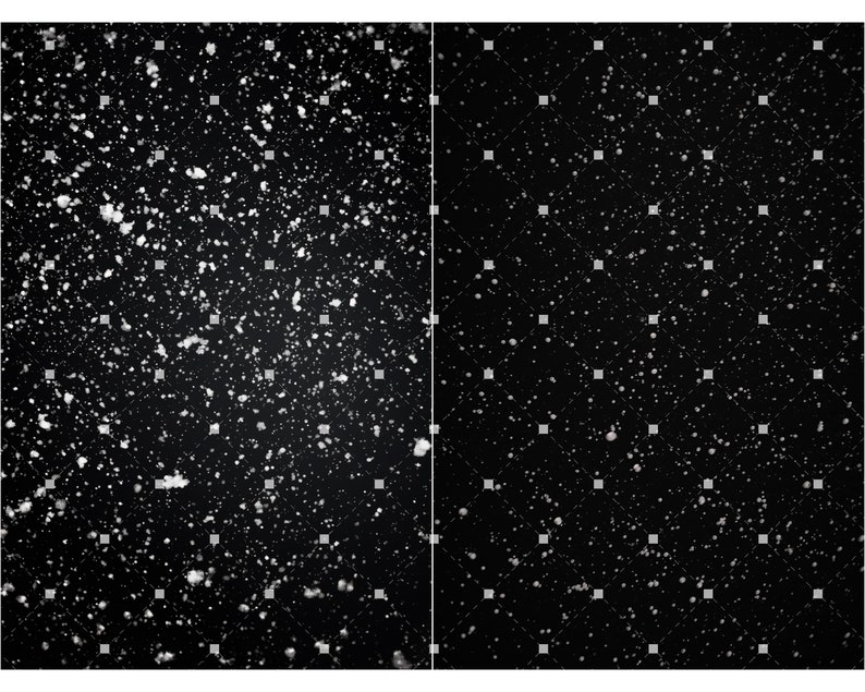 70 Realistic Falling Snow Photoshop Overlays, Christmas Snowflakes ...