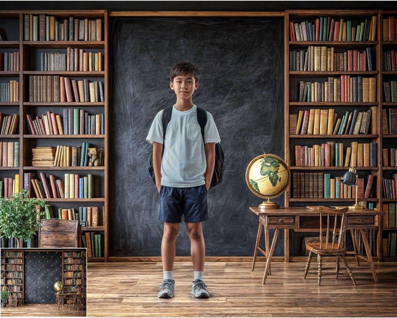 21 Back to School Composite Digital Backgrounds With Fine Art Textures ...