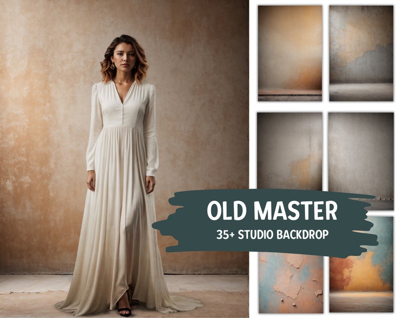 35 Old Master Backdrops Vertical and Horizontal Portrait - Etsy Canada