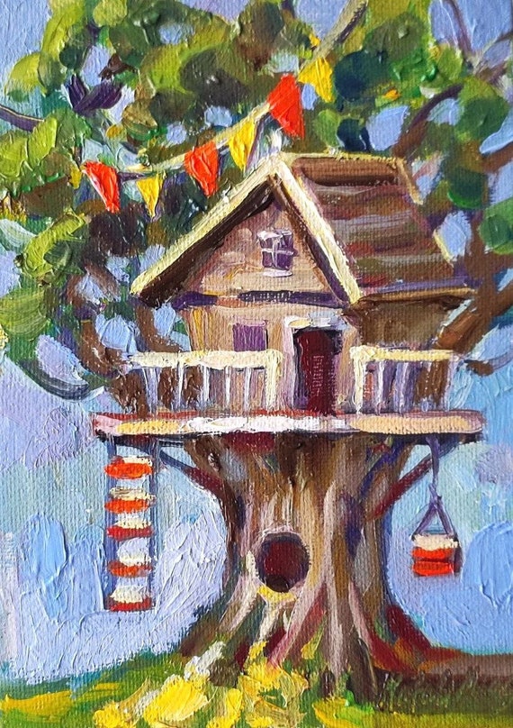 Treehouse Painting
